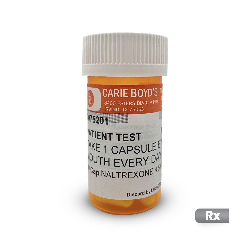 Naltrexone Capsules - Carie Boyd Pharmaceuticals