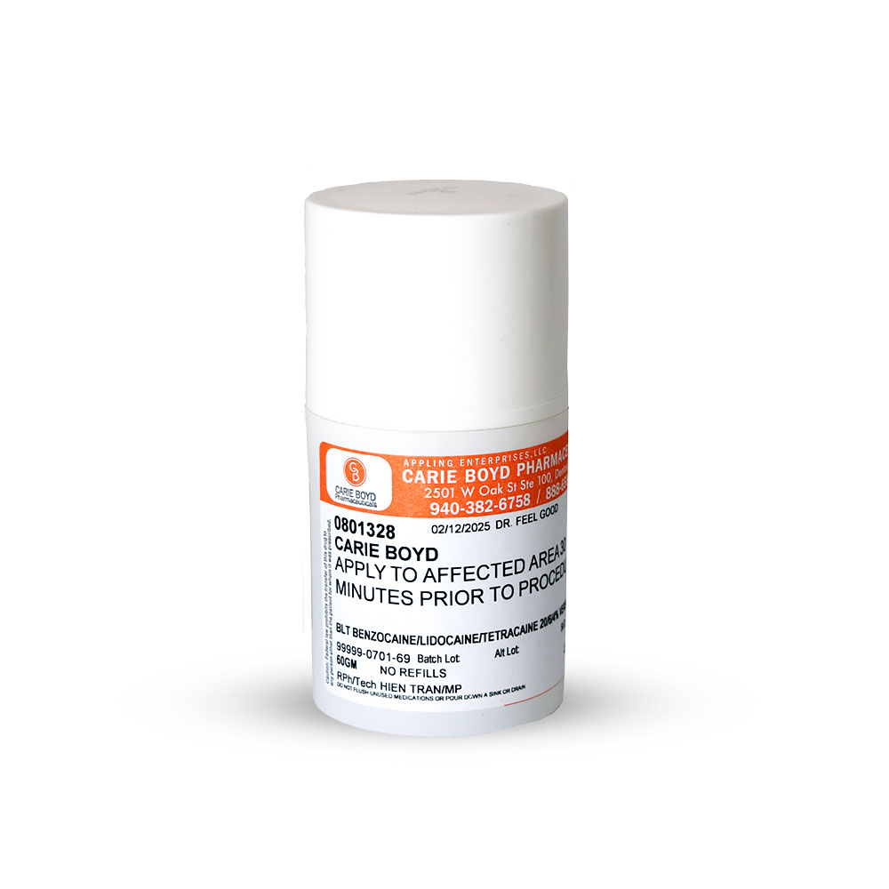 BLT Cream, 30g jar - Carie Boyd Pharmaceuticals